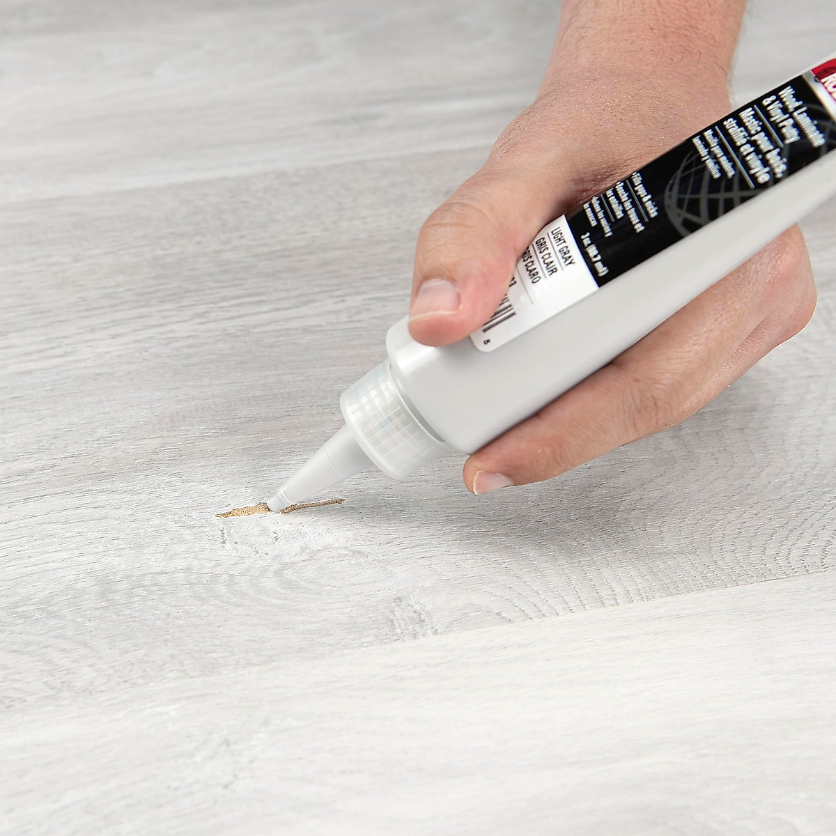 ROBERTS Repair Putty for Wood, Laminate and Vinyl - Light Gray (3 oz.)