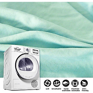 Kertnic Decor Canopy for Kids Bed, Soft Smooth Playing Tent Canopy Girls Room Decoration Princess Castle, Dreamy Mosquito Net Bedding, Children Reading Nook Canopies in Home (Green)