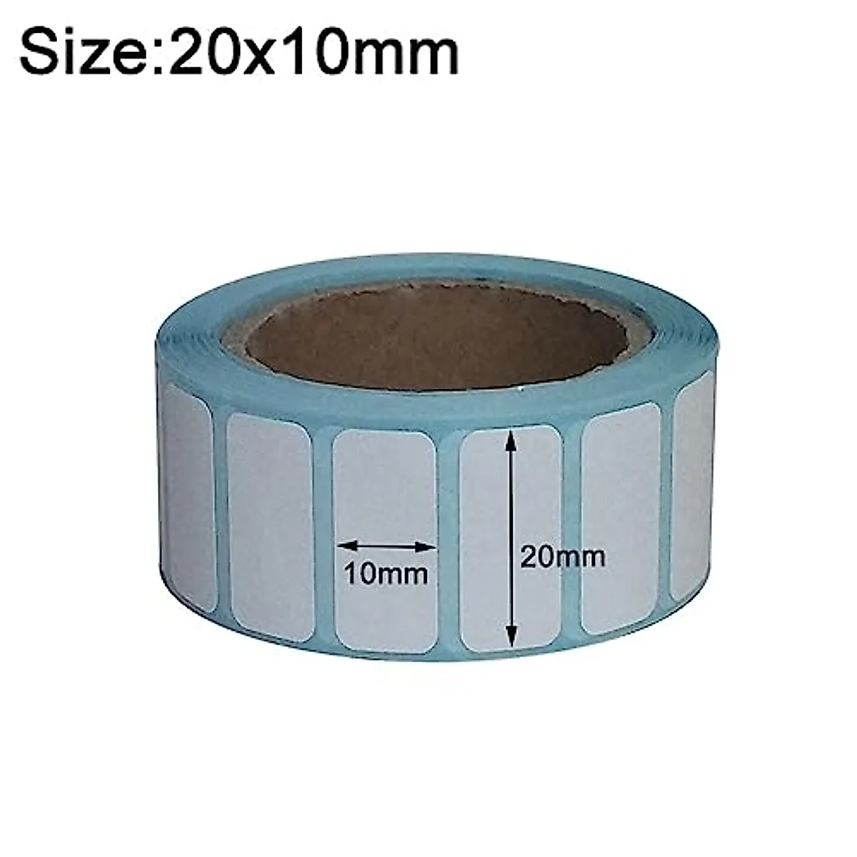 700PCS Blank Label Paper,Waterproof Adhesive Thermal Label Sticker Direct Print Sticker for Office School(20x10mm)