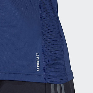 adidas Men's Own The Run Long Sleeve Tee, Black/Black, Medium