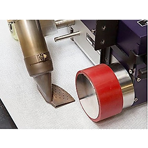 WELDY 230V RW3400 Plastic Roofing Hot Air Welder 40mm Width Nozzle for Roof Welding with Free Overlap Heat Gun Kit