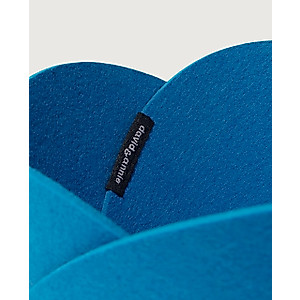 IANIYA Versatile Felt Storage Basket Organize with ease! Perfect for living rooms and stylish desktop decor(BLUE)