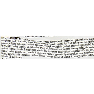 HARI Tropican Bird Food, Hagen Parrot Food with Peanuts & Sunflower Seeds, Maintenance Parrot Granules 2 mm, Lifetime Formula, 1.8 lb Bag