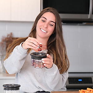 Vascito Shelf Organizer, Adhesive Mount Under Shelf Containers for Organizing Laundry Pods, Scent Beads Container, Storage Solutions for Small Spaces Quick One Handed Access (Designer White, 1 Pack)