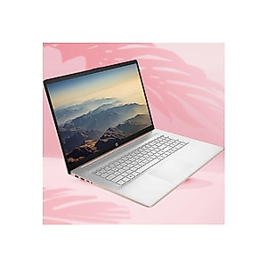 HP 2023 Premium 17.3" HD+ Touchscreen Business Laptop, Intel Core i7-1355U, NVIDIA GeForce MX550, 32GB RAM, 1TB SSD, Webcam, HDMI, Wi-Fi 6, Backlit Keyboard, Fingerprint Reader, Windows 11 Pro, Rose