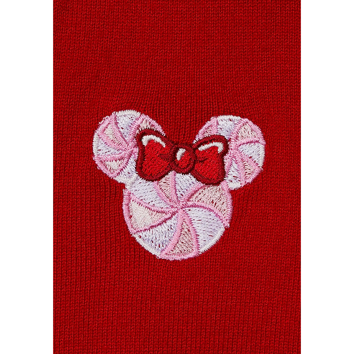 Women's Stitch Shoppe Disney Holiday Gingerbread Character Sweater X-Large Red