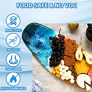 JDiction Fast Cure Epoxy Resin 1Gallon- 4 Hours Demold Upgrade Formula, Fast Curing and Bubbless Epoxy Resin, Crystal Clear Epoxy Resin Kit Self Leveling and Easy Mix for Art, Craft, Jewelry