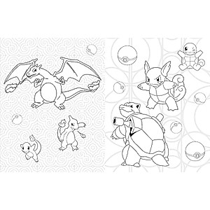 Pokémon. Actividades - Aventuras para colorear