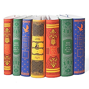 Juniper Books Harry Potter House Mashup DUST Jackets ONLY | Custom Book Covers for Your 7-Volume Hardcover American Harry Potter Book Set published by Scholastic | J.K. Rowling | Books NOT Included