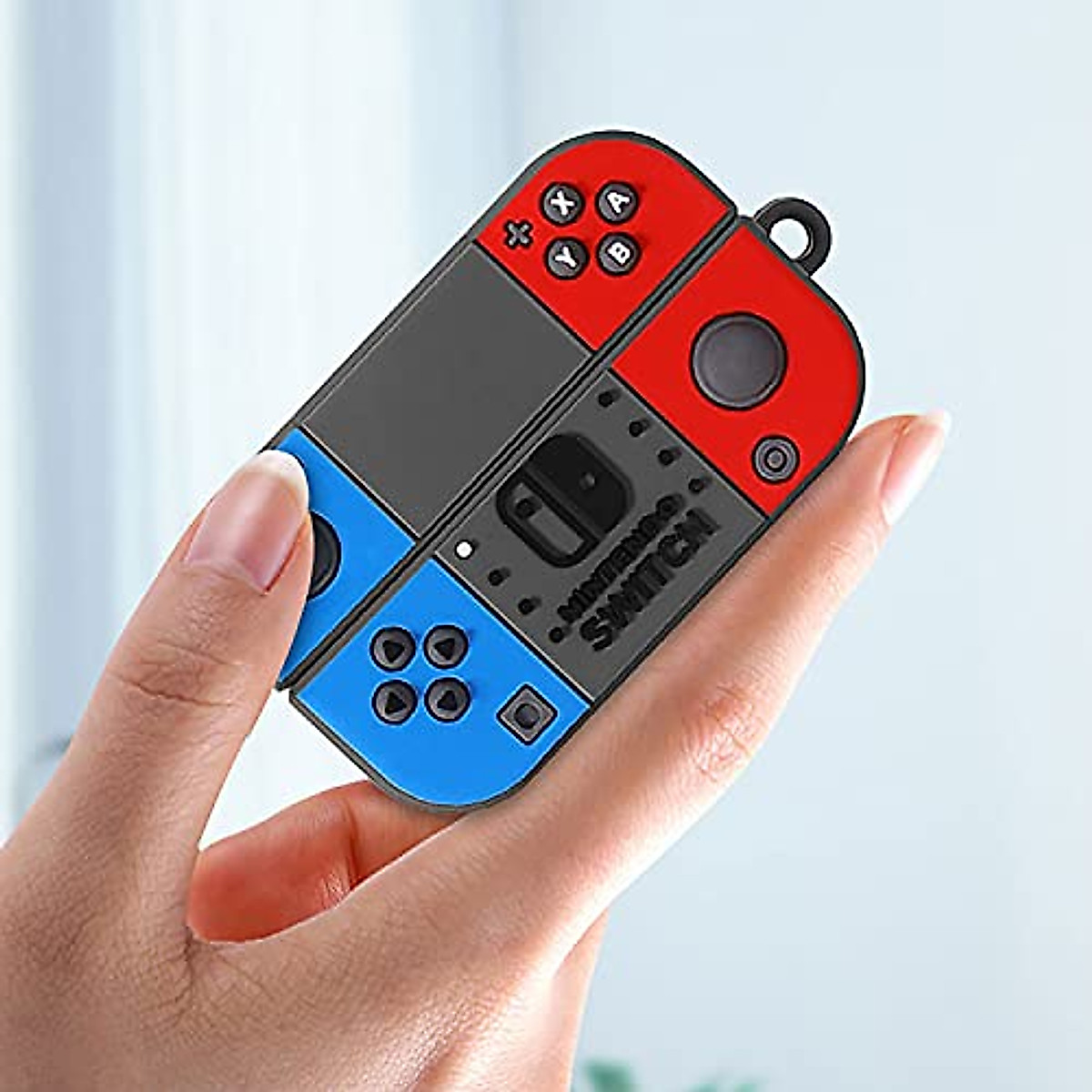 HENJI Silicone Case for Sony WF-1000XM4, Cartoon Game Shockproof Full Body Protective Cover with Keychain, Protective Case for WF-1000XM4 Charging Box Covers (Game)