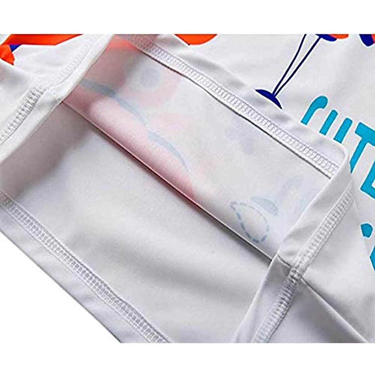 Baby Toddler Boys Two Pieces Swimsuit Set Boys Bathing Suit Rash Guards with Hat UPF 50+ FBA (Crab-c, 6-9 Months)