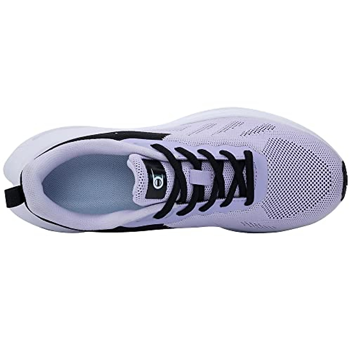 Women's Running Shoes Air Tennis Athletic Fashion Sneakers Lightweight Walking Gym Jogging Sport Workout Shoes Blackpurple US 8.5