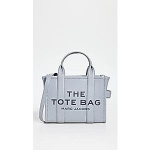 Marc Jacobs Women's The Mini Tote, WOLF GREY, Blue, Graphic, One Size