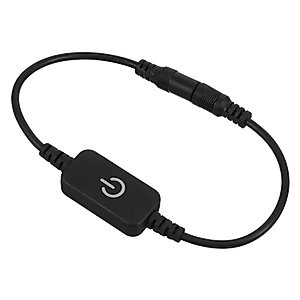 DOITOOL 1pc Light Strip Dimmer Useful Dimmer Led Strip Dimmer Controller Dimmers Switches Lamp Led Dimmer Light Switches Led Rope Light Dimmer Rigid Light Controller Dc Intelligent Plastic