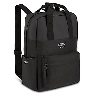 BIEN - Smart Backpack - Oslo backpack 19L-Vol. Laptop compartment water-resistant weight: 0.88 kg luggage strap security pocket water bottle compartment slim design (black)