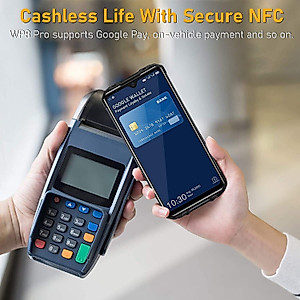 OUKITEL WP8 Pro Rugged Smartphone 6.49 inch Android 10 Unlocked Cell Phones 5000mAh Battery 4GB RAM + 64GB ROM IP68 Waterproof Mobile Phone 4G Dual SIM 16MP Rear Triple Camera NFC Global Version