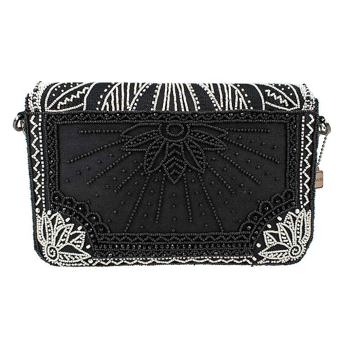 Mary Frances Back to Nature Shoulder Handbag, Black