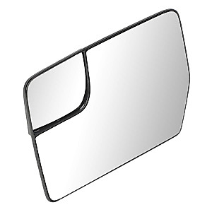 Auto Dynasty BL3Z17K707D OE Style Driver/Left Side Mirror Glass Lens w/Spotter Glass Compatible with Ford F150 11-14