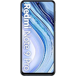 Xiaomi Redmi Note 9 Pro Smartphone - 6.67" DotDisplay,6 GB + 128 GB, 64 MP AI Quad Camera, 5020 mAh (type) NFC, Grigio (Interstellar Grey)