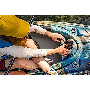 Pelican Argo 100XR - Premium Sit-in Recreational Kayak - Lightweight one Person Kayak - 10 ft - Cosmos