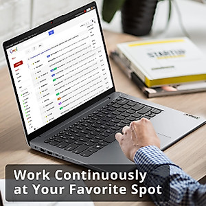 Lenovo 2022 Ideapad 1i 14" HD Laptop, Intel Celeron N4020 Processor, 4GB RAM, 64GB eMMC Flash Memory, Intel HD Graphics 500, HD Webcam, Stereo Speakers, Cloud Grey, Windows 11S, 128GB USB Card