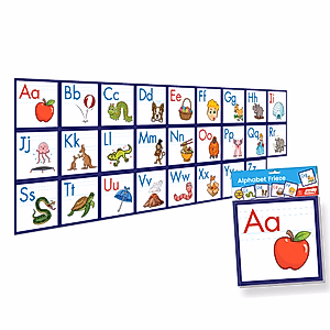 Junior Learning Alphabet Frieze - Print, The Science of Reading Supplementary Resource Wall Border, Poster, for Classroom or Home School use, for Ages 5+, Grade K