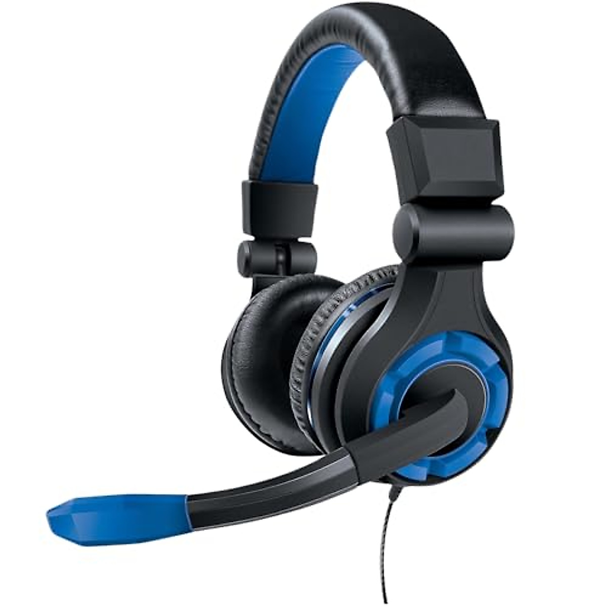 dreamGEAR Grx-340 High Performance, Wired Stereo Gaming Headset for PS5/PS4: 40mm Drivers, Compatible with Xbox One/Series X and S/Switch