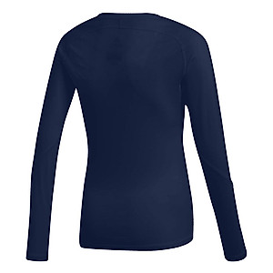 adidas unisex-youth Football Tee Dark Blue Large