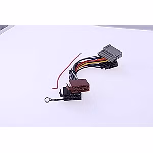 ZWNAV ISO Car Radio Wire Cable Wiring Harness Stereo Adapter Connector Adaptor Plug Power and LoudspeakerFit for Chrysler 1979-2001,Dodge 1978-2001,Jeep 1984-2001 (Select Models)