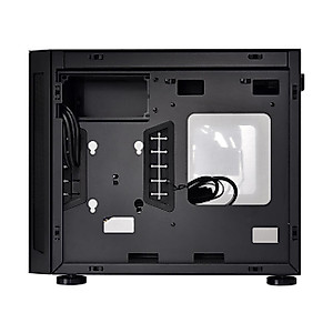 LIAN LI TU150 Aluminium Tempered Glass ITX case -Black Color -TU150WX, Case Only