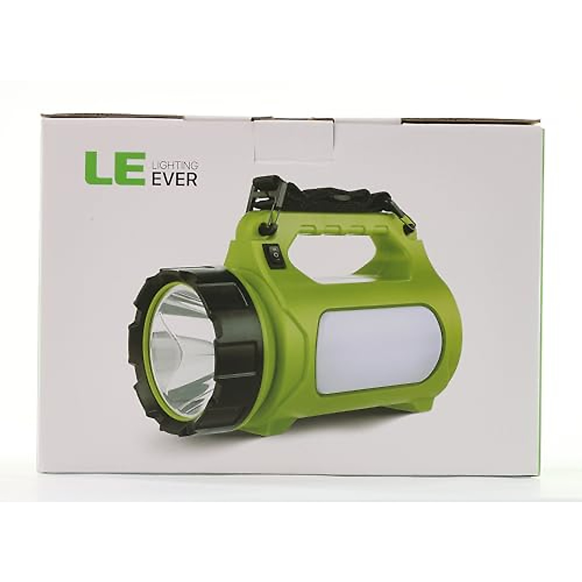 LE Rechargeable LED Camping Lantern, 1000LM, 5 Light Modes, Power Bank, IPX4 Waterproof, Lantern Flashlight for Hurricane Emergency, Hiking, Home and More, USB Cable Included