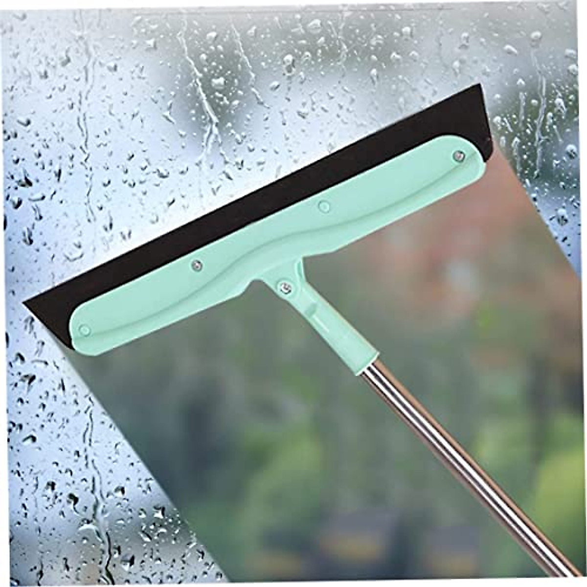 Kalastussaari Floor Sweeper Rotable Broom Dust Pet Hair Quick Removal Telescopic Window Glass Wiper Cleaning Brush Multifunctional Hand Push Sweepers Push Broom
