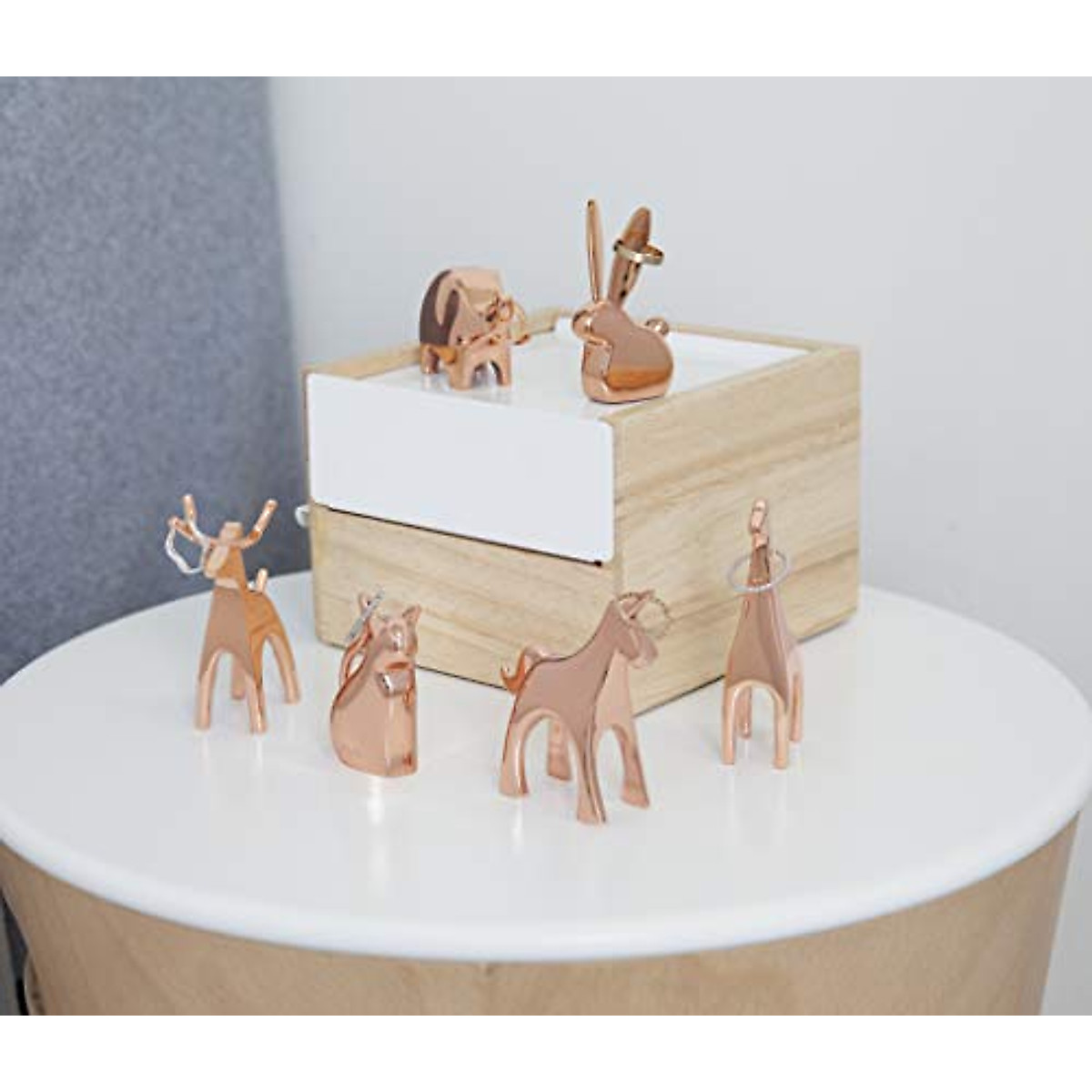 Umbra Anigram Ring Holder, Unicorn, Copper