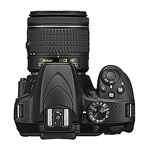 Nikon D3400 DSLR Camera with AF-P DX NIKKOR 18-55mm f/3.5-5.6G VR and AF-P DX NIKKOR 70-300mm f/4.5-6.3G ED (Renewed)