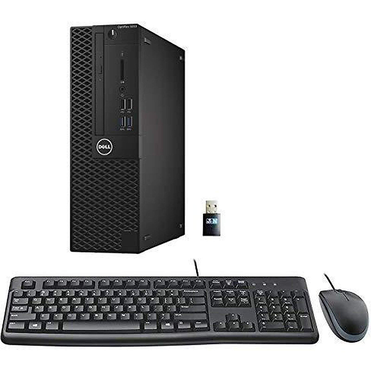Dell 6Y9TM OptiPlex 3050 Small Form Factor Desktop Computer, Intel Core i5-7500, 8GB DDR4, 500GB Hard Drive, Windows 10 Pro (Renewed)