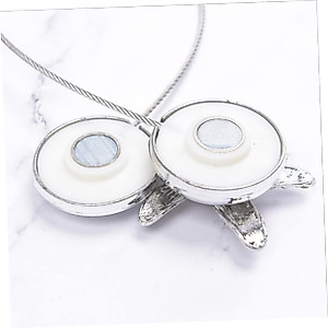 Alipis 2 Sea Fish Pattern Curtain Buckles Drapery Magnet Curtain Hooks for Drapes Back Tie Outdoor Shower Curtain Hook Curtains Nautical Home Decor Magnetic Magnet Hooks Adjustable Strap