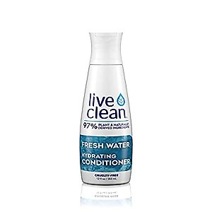 Live Clean Conditioner, Hydrating Fresh Water, 12 Oz