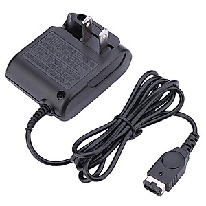 AC Adapter for Gameboy, NDS Connection Charger Adapter for SP, Reverse Circuit Protection Lightweight Portable for GBA for Gameboy Game Console Travel