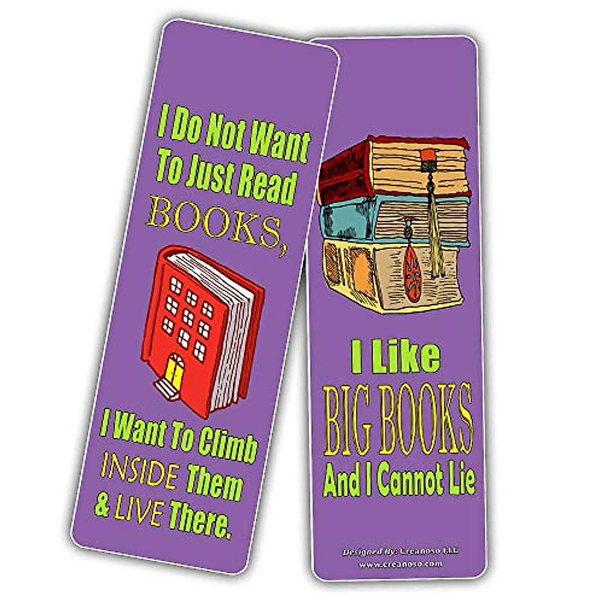Inspiring Hilarious Literary Bookmarks (30-Pack) – Funny Book Reading Learning Pack - Excellent Party Favors Teacher Classroom Reading Rewards and Incentive Gifts for Book Lovers