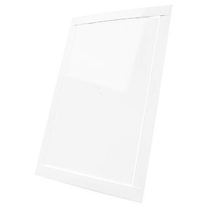 - 8" x 12" White Plastic Access Panel. Service Shaft Door Panel. Plumbing. Electricity. Heating. Alarm Wall Access Panel for Drywall. Bathroom Services Access Hole Cover. (8"x12", White)