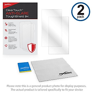 BoxWave Screen Protector Compatible with Ecobee EB-STATE3LTP-02 - ClearTouch Anti-Glare ToughShield 9H (2-Pack), Anti-Glare 9H Tough Flexible Film Screen Protector