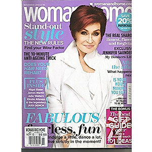 WOMAN & HOME MAGAZINE NOVEMBER 2013 (A BRAND NEW ATTITUDE!)