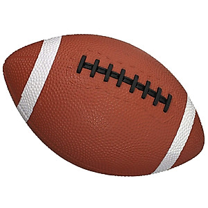 AppleRound Pack of 4 Sports Balls with 1 Pump for Toddlers and Kids: 1 Each of 5-Inch Soccer Ball, 5-Inch Basketball, 5-Inch Playground Ball, and 6.5-Inch Football