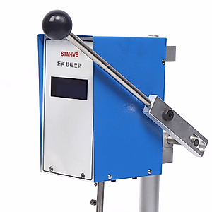 STM IV B Stormer Viscometer, 220V 50HZ Digital Display Viscosity Meter Rotary Visometer Viscosity Meter Tester Battery Charge Digital Display Stormer Viscometer for Paints Coating