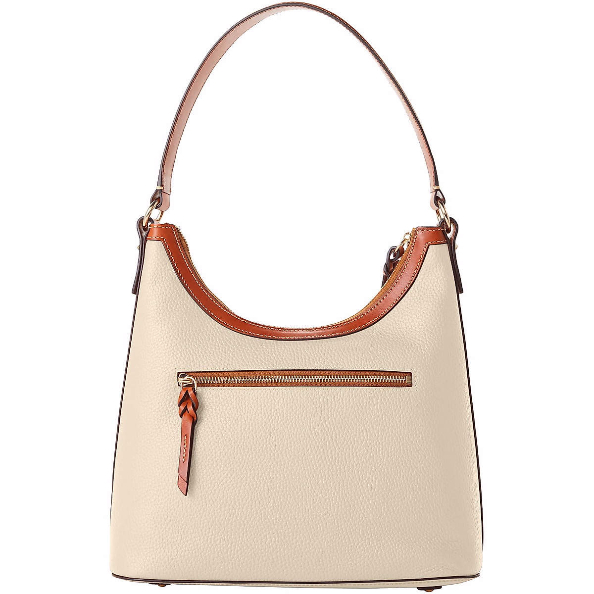 Dooney & Bourke Handbag, Pebble Grain Hobo Shoulder Bag - White