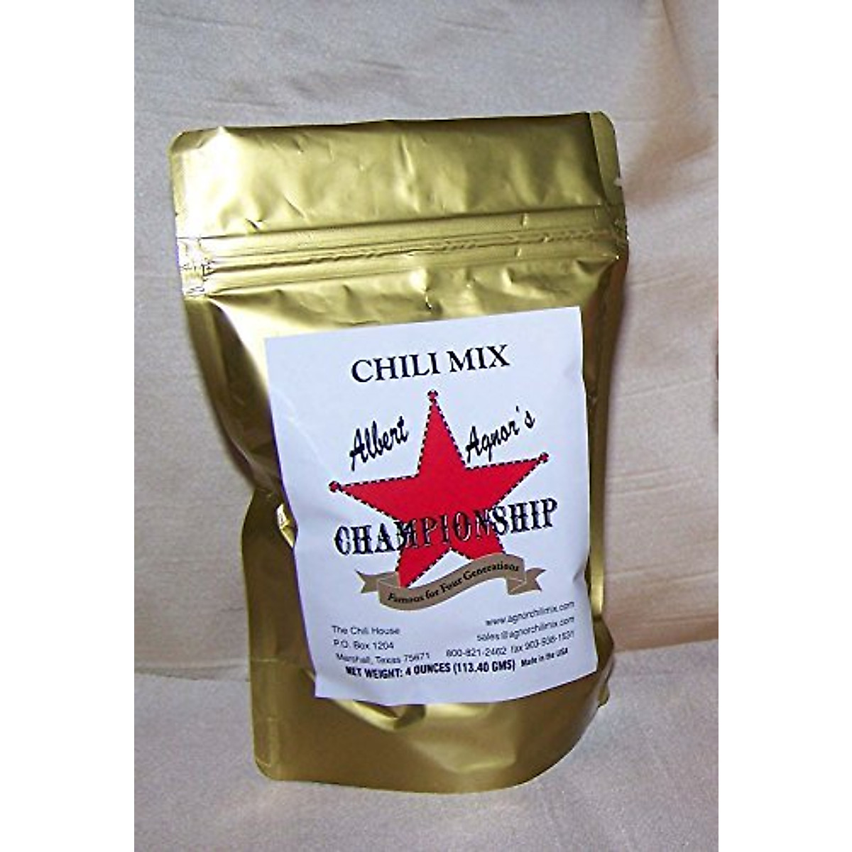Albert Agnor's Chili Mix (4 pkg)
