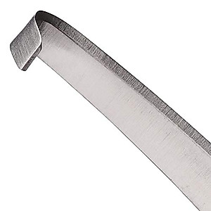 Vensans Straight Blade Shape Carbon Steel Hoof Knife, Trimming Tool for Cattle Horse Use(Right Hand)