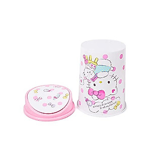 Girls Cute Kitty Home Trash Can Bin Wastebasket Waste Garbage Can Bin