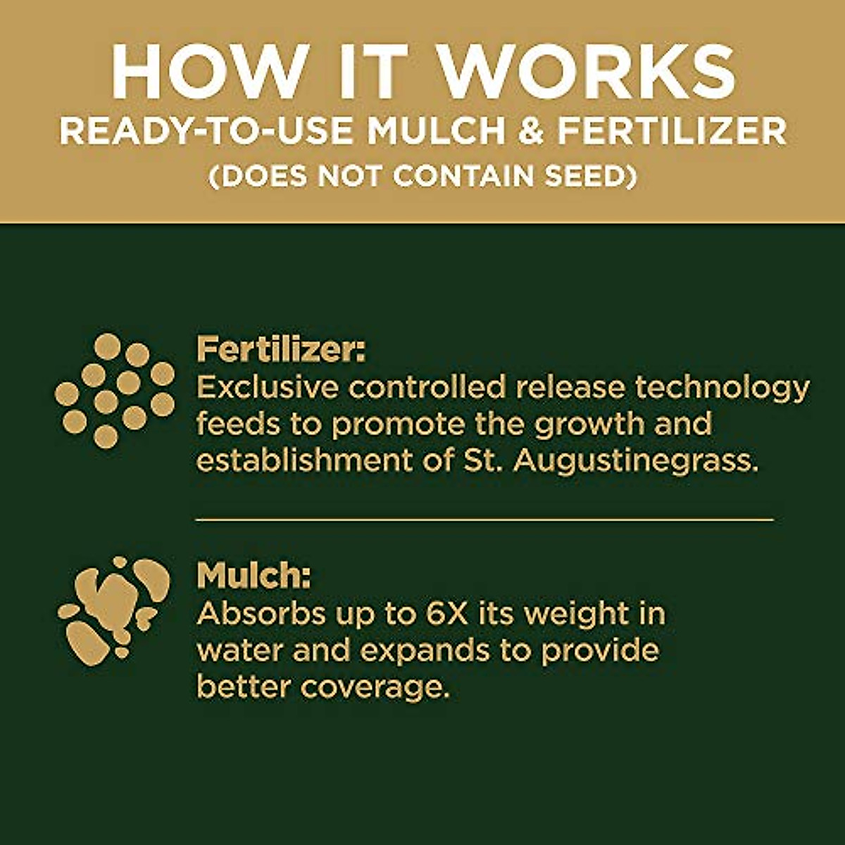 Scotts EZ Patch Lawn Repair For St. Augustine Lawns - 3.75 lb., Ready-to-use Mulch, and Fertilizer Lawn Repair, Repairs St. Augustinegrass, Does Not Contain Grass Seeds, Covers up to 85 sq. ft.