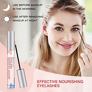 BARTSLASH Advanced Eyelash Growth Serum - Irritation Free - Achieve Longer, Thicker, Healthier, and Stronger Lashes - 0.12OZ/3.5ML